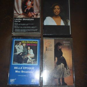 Vintage | Media | 4 Vintage Cassette Tapes Laura Branigan Carly Simon ...
